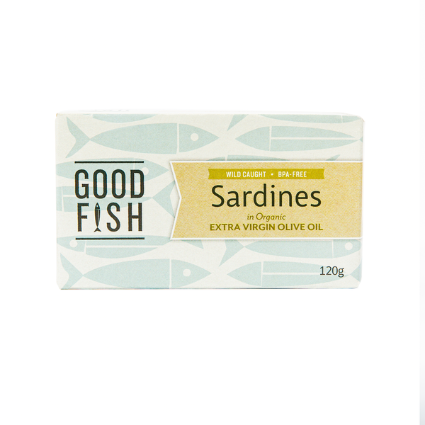 Wild caught Sardines - Good Fish - Australian Organic Meat Co