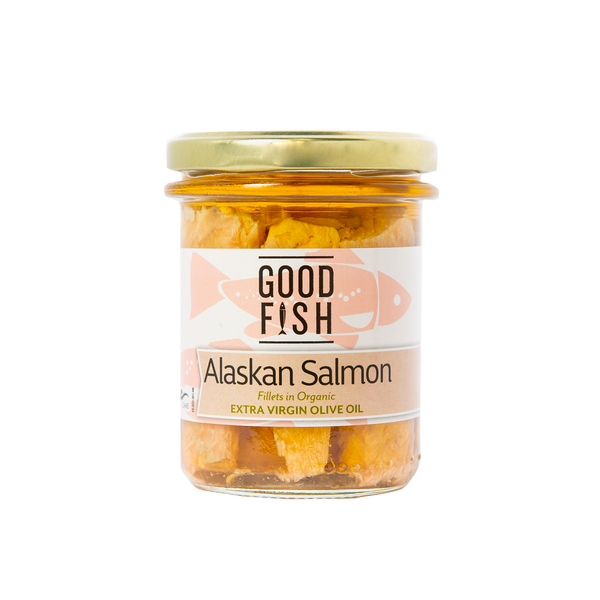 Wild caught Alaskan Salmon - Good Fish - in Olive Oil - Australian ...