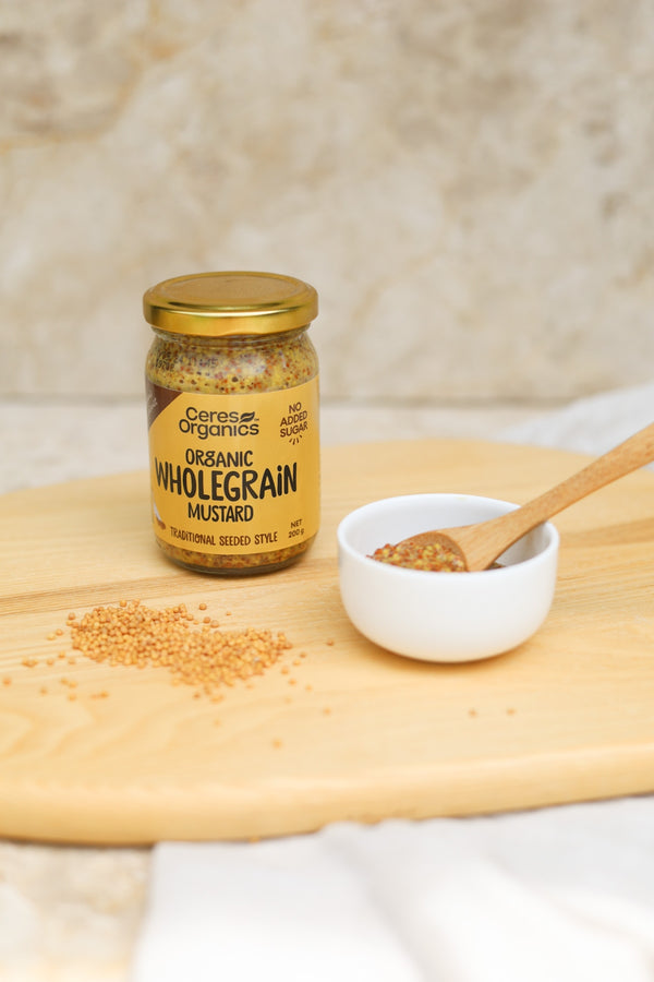 Organic Wholegrain Mustard - Australian Organic Meat Co