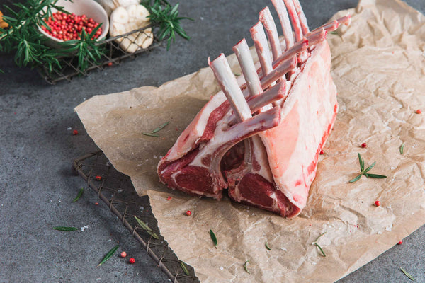 Order Certified Organic Lamb Rack - Australian Organic Meat Co