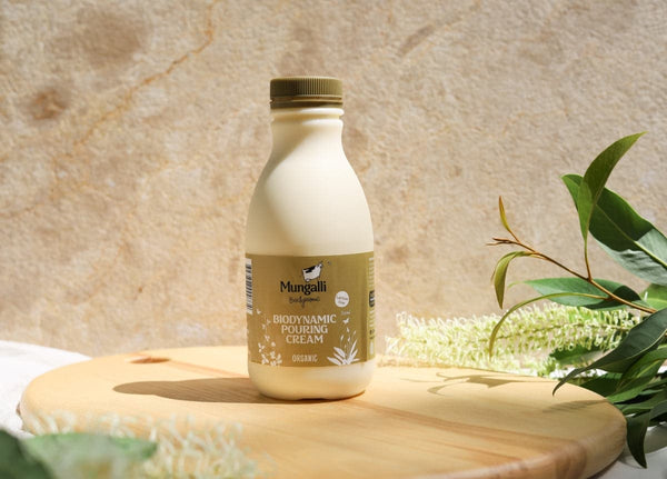 Mungalli Biodynamic Organic Pouring Cream - Australian Organic Meat Co